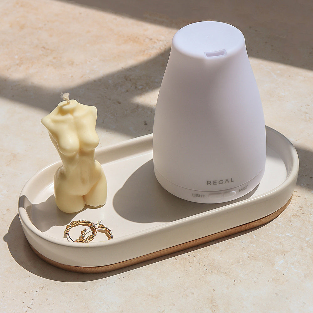 ultrasonic essential oil diffuser - white – REGAL
